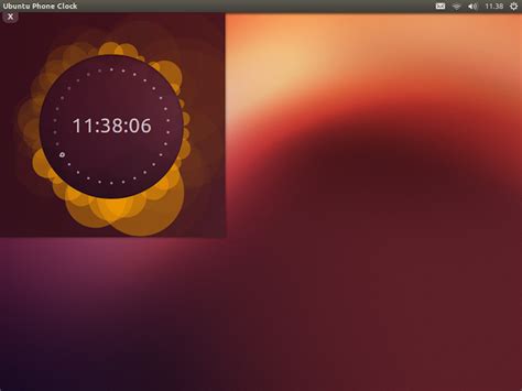 Ubuntu Phone Clock L Orologio Di Ubuntu Phone OS Disponibile Come Widget Per La Versione