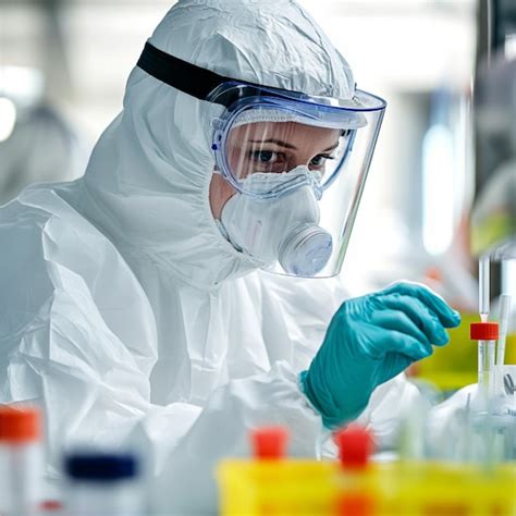 Training On Emergency Procedures And Lab Safety Protocols Premium Ai Generated Image