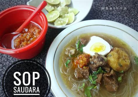 Resep Masakan Sop Saudara Belajar Masak