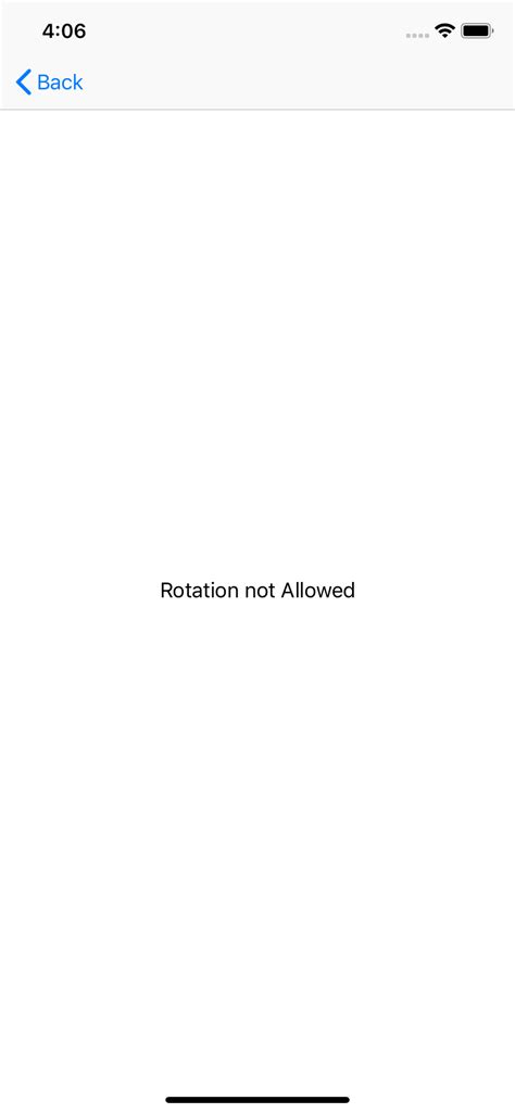 Ios Xcode Disable Rotation For A View In The ViewController Swift Stack Overflow