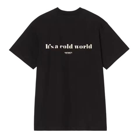 Pánské Triko Carhartt Wip Ss Cold World T Shirt Panská 7 Carhartt