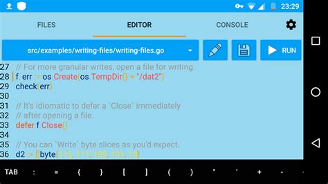 GitHub Theseafaringturtle Goforandroid An Android IDE For The Go Language