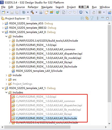 solved rsdk s32ds template build failed nxp community