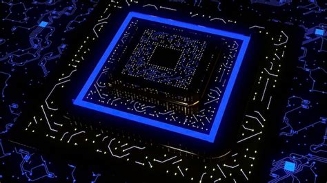 Premium Photo Advanced Technology Concept Design Visualization Of A Microchip Created By