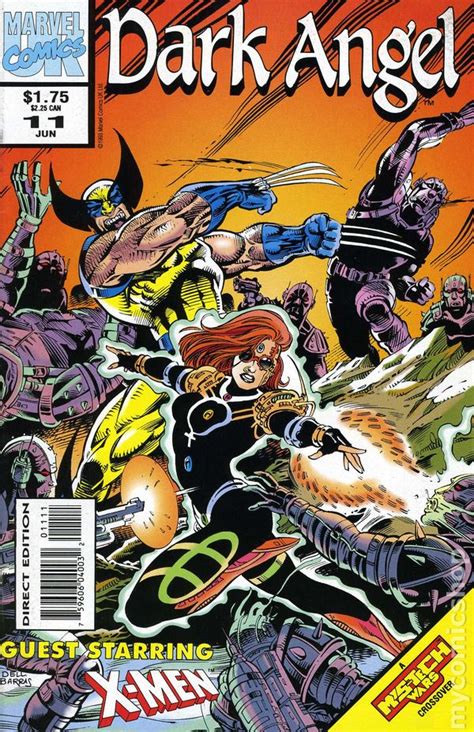 Dark Angel 1992 Marvel Uk Comic Books