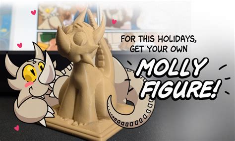 Print Yourself A Free Molly Figure Side Quested Webcomic
