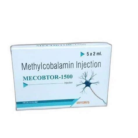 Intoris Methycobalmin Injection 5 X 2 Ml 1500mcg At ₹ 49 Box In