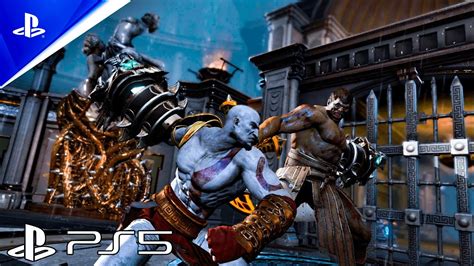 God Of War 3 Remastered Kratos Vs Hercules Ultra Graphics Gameplay