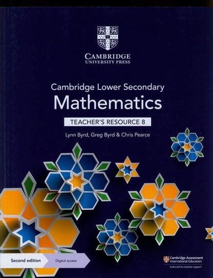 Cambridge Lower Secondary Mathematics Teachers Resource 8 With Digital Access Pearce Chris
