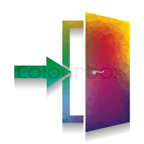 Exit Sign Vector At Vectorified Com Collection Of Exit Sign Vector Free For Personal Use