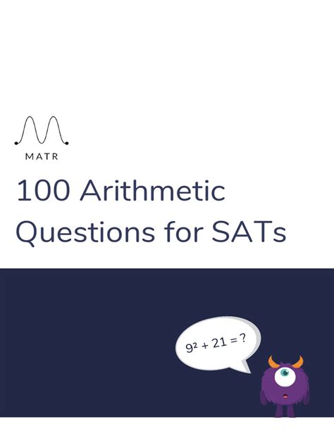 100 Arithmetic Questions For Sats Pdf Learning