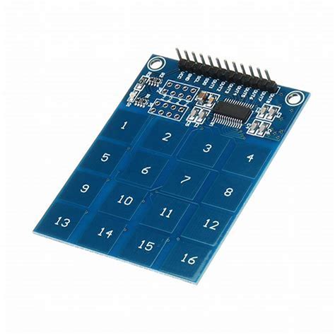 TTP Way Capacitive Touch Switch Digital Keypad Module Zbotic