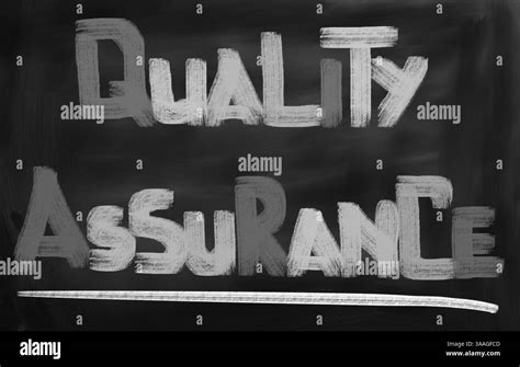 Quality Assurance Concept Stock Photo Alamy