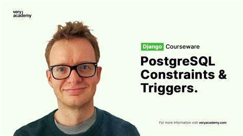 Postgresql Constraints And Triggers Youtube