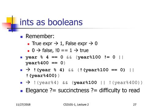 Cs Programming Languages C Lecture 2 Ppt Download
