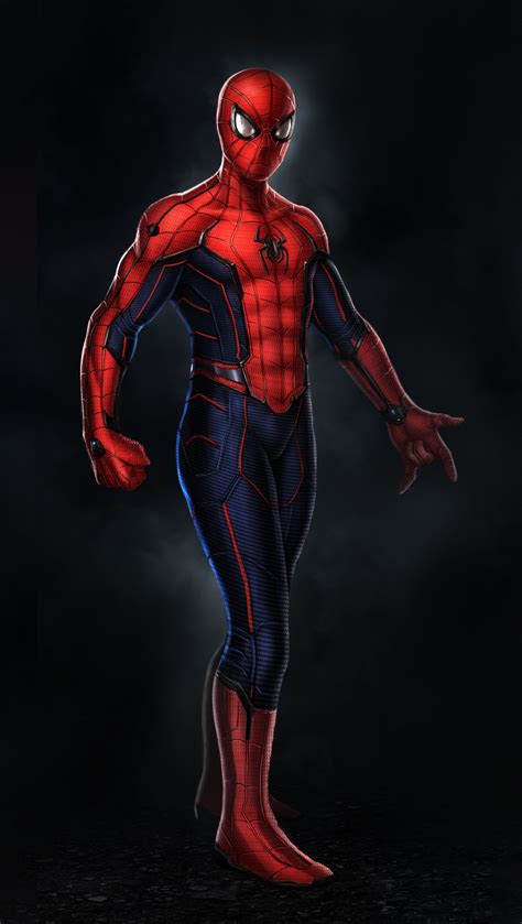Spider Man Kostyme Fan Art Spider Man Miles Morales Joins The Mcu In