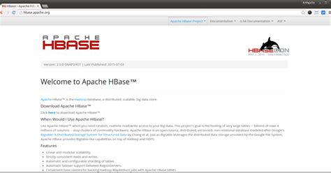 open design and architecture installing hbase on pseudo distributed mode