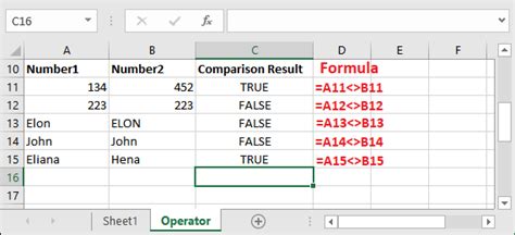 Excel 逻辑运算符 极客笔记