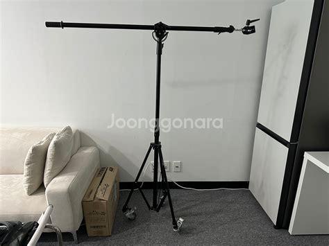 유쾌한생각 부감 항공샷 수직 촬영 붐 스탠드 삼각대조명플래시 중고나라