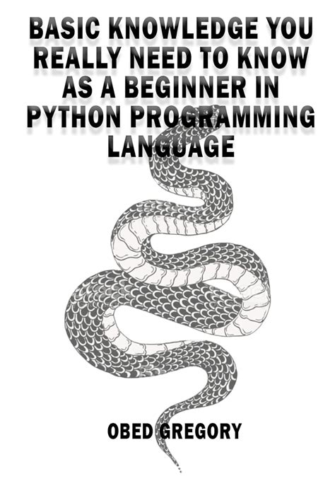 basic knowledge you really need to know as a beginner in python