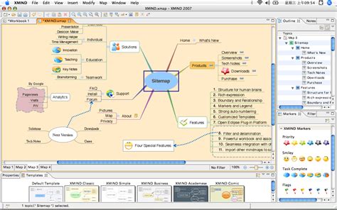 Descargar Xmind 3 1 Beta 2 Visual Mapping Es