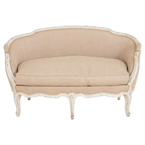 Louis Xv Style Small Sofa En Cabriolet For Sale At 1stdibs