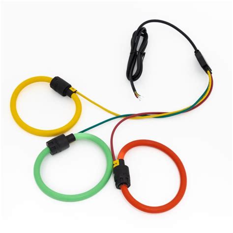 3 Phase Rogowski Coils With Rj45 Connector Jiangyin Spark Electronic