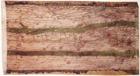 Tabula Peutingeriana Memory Of The World