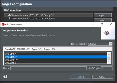 LAUNCHXL CC X R How To Execute Two Projects On Two Launchpads From One Workspace Bluetooth