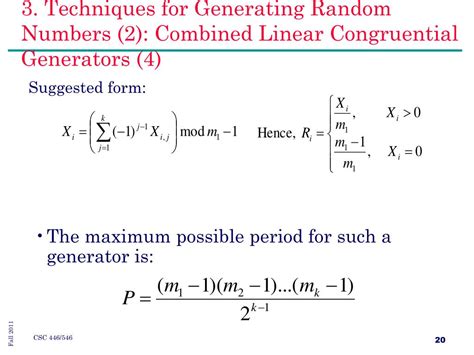 Ppt Part 6 Random Number Generation Powerpoint Presentation Free