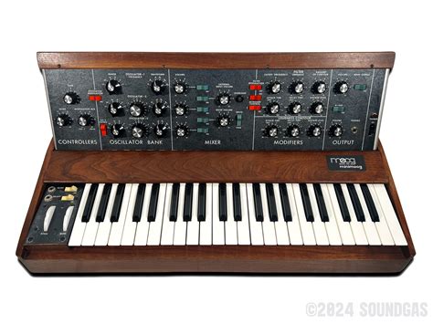 1972 Moog Minimoog Model D For Sale Soundgas