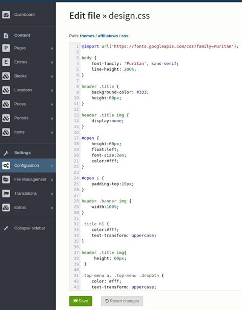Edit The Template Bolt Affiliate Website Template Documentation