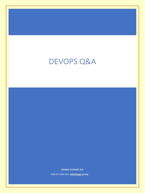 Devops Interview Questions And Answers Pdf Backup Virtualization