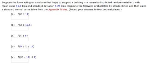 solved suppose the force acting on column that helps to support a