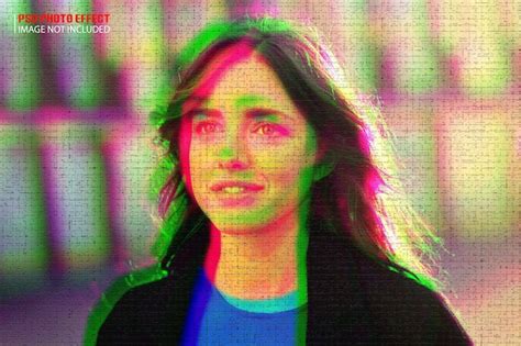 Premium PSD Rgb Color Split Channel Photo Effect