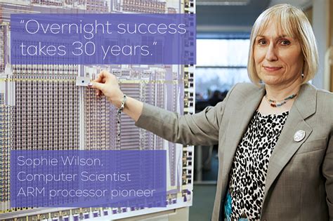 “overnight Success Takes 30 Years” Sophie Wilson Computer