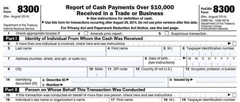 8300 Form Generator Thepaystubs
