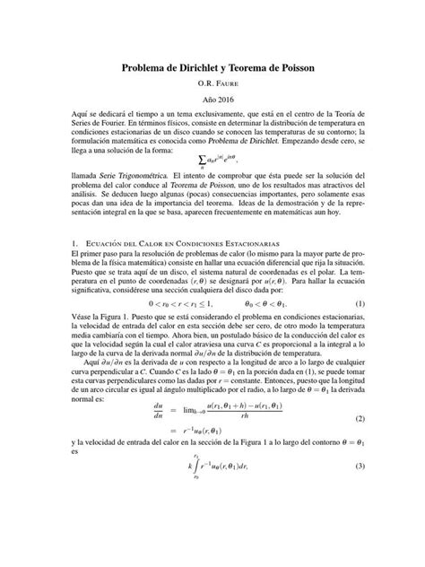 El Problema De Dirichlet Una Historia Real De Las Matemáticas Basado En Hechos Reales