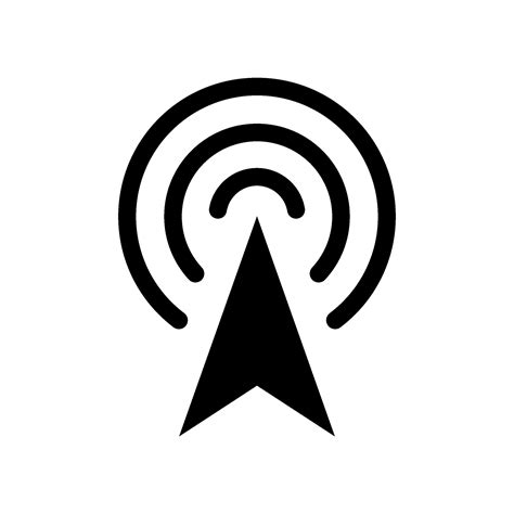 Antenna Icon Vector Symbol Design Illustration 26197988 Vector Art At Vecteezy