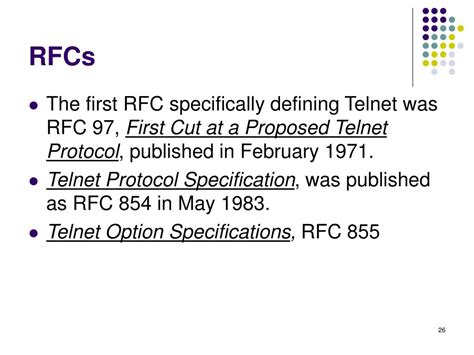 PPT The TELNET Protocol PowerPoint Presentation Free Download ID