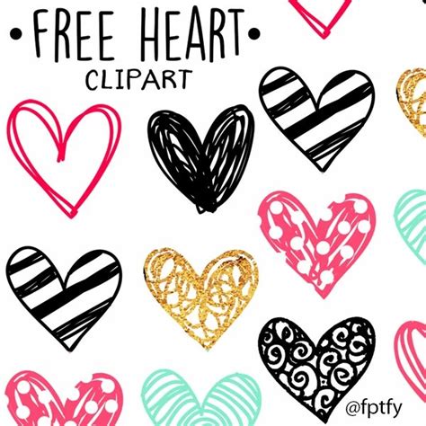 Free Cute Heart Clip Art Download Free Cute Heart Clip Art Png Images