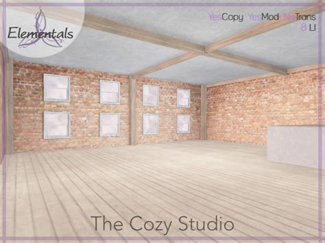 Second Life Marketplace Elementals The Cozy Studio 8li Skybox