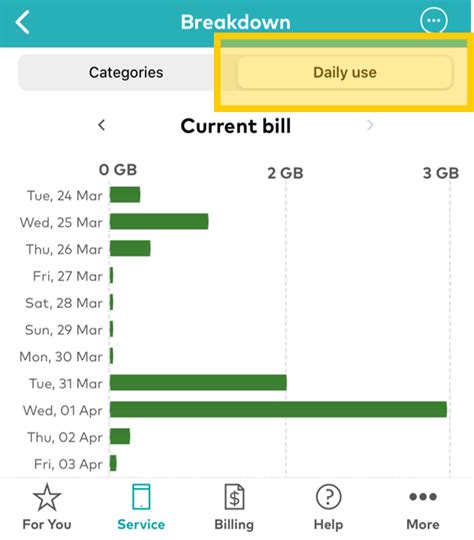 How To Check Your Usage