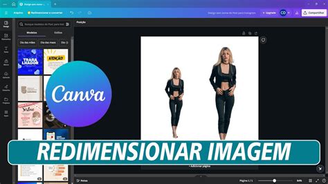 Como Redimensionar Imagem No Canva Canvagratis Youtube
