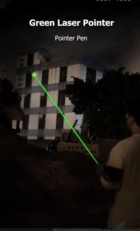 Smilingshark Ls308 Green Laser Pointer Usb Rechargeable Laser Light Cob Laser Pen Flashlight For
