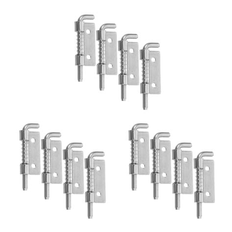 Raindrops 12 Pcs Stainless Steel Latch Spring Latch Spring Bolt Lock