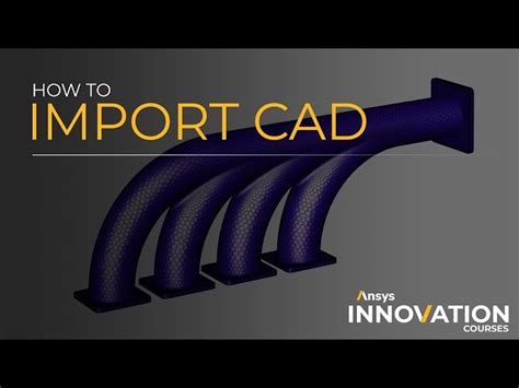 فیلم آموزشی نحوه وارد کردن Cad Import Geometry Ansys Fluent