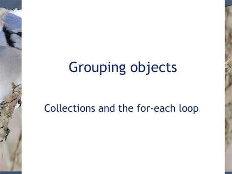 Objects First With Java Introduction To Collections Ppt Download