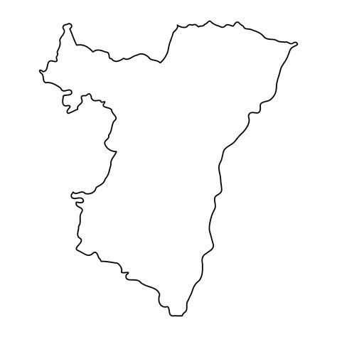 Mapa Do Departamento De Bashin Divisão Administrativa Da França