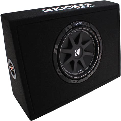Kicker Comp Series 10 150w Rms 4 Ohm Single Subwoofer Vented Enclosur